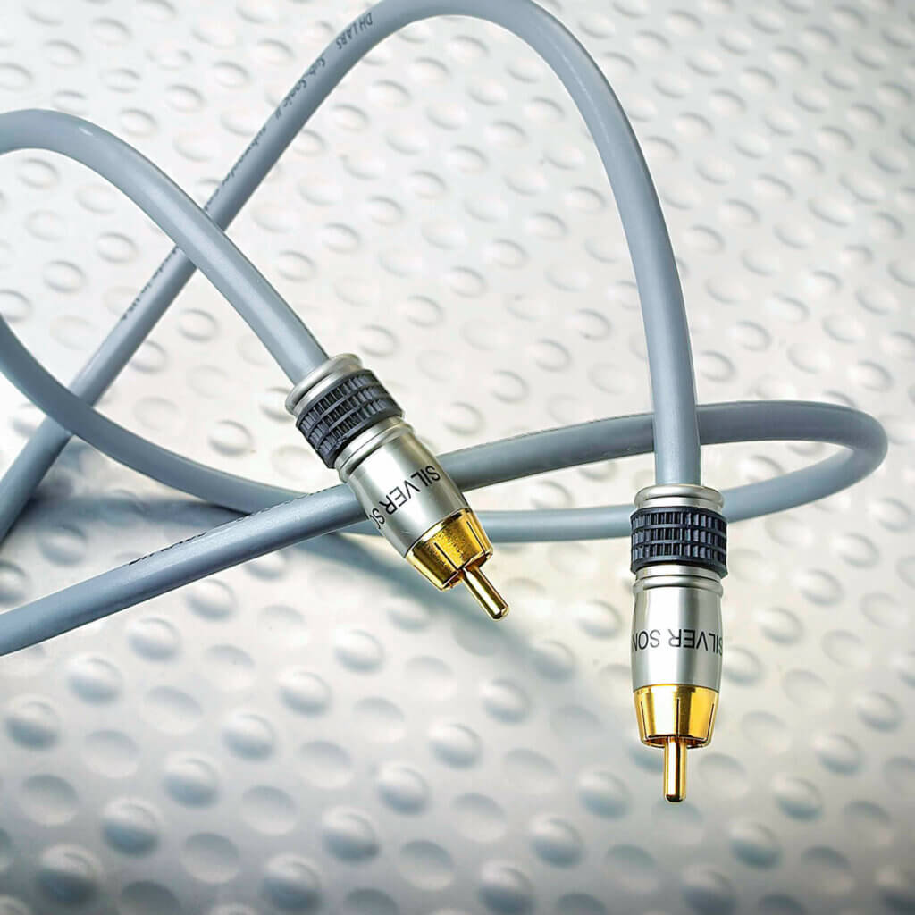 Sub-Sonic II - Subwoofer Cables - DH Labs Silver Sonic