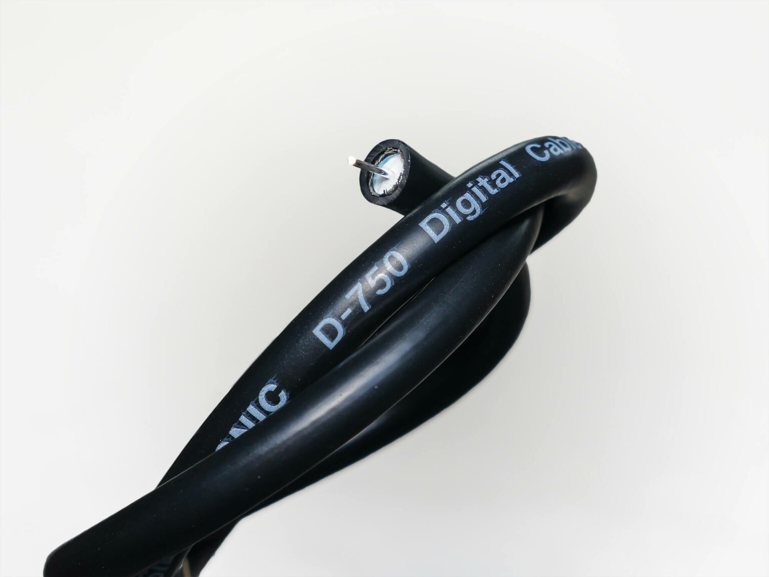 D-750 Digital Coax Cable - DH Labs Silver Sonic