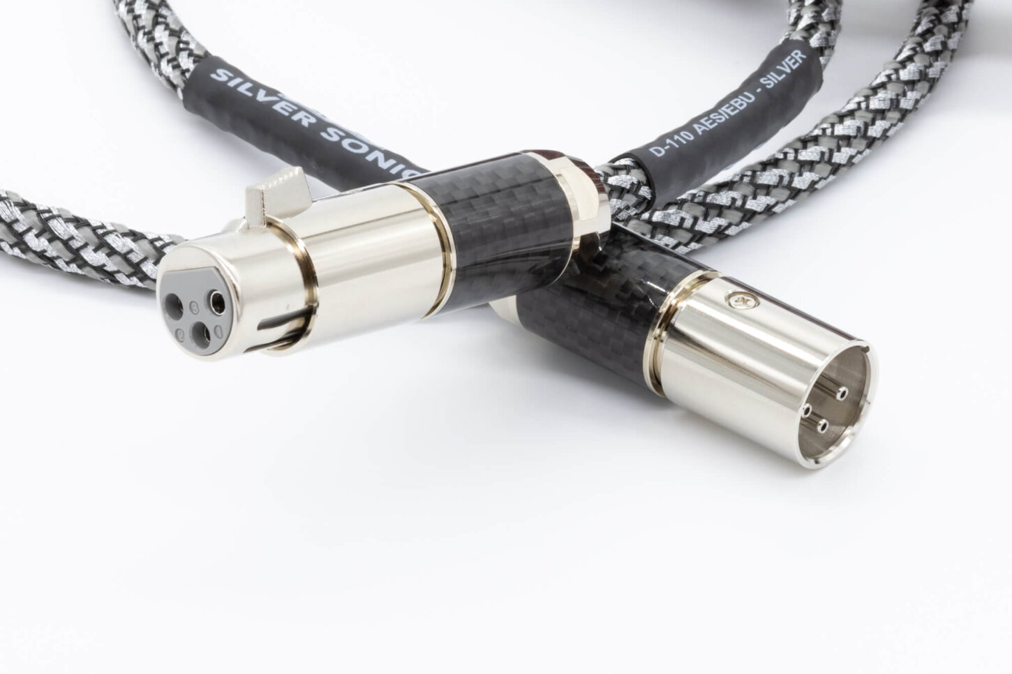 D-110 AES / EBU Silver Reference - Digital Cables - DH Labs Silver Sonic